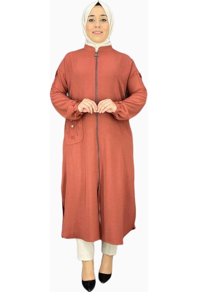 Kadın Tek Cepli Tesettür Kap