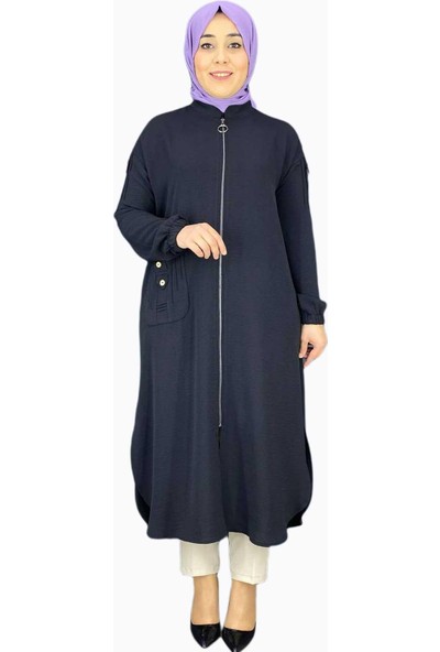 Kadın Tek Cepli Tesettür Kap