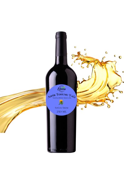 Aspir Yağı 250 ml | Soğuk Sıkım | Yemeklik & Kızartmalık | Safflower Cooking Oi Aspir Yağı 250 ml | Soğuk Sıkım | Yemeklik & Kızartmalık | Safflower Cooking Oi