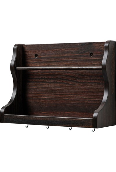 Noktalahra Levla,duvar Askısı,koyu Kahve,dekoratif