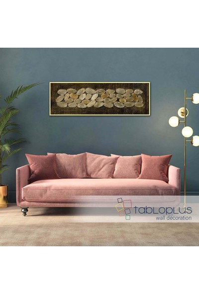 Tablo Plus Oval Obje Yağlı Boya Dokulu Tablo Tablo Plus Oval Obje Yağlı Boya Dokulu Tablo