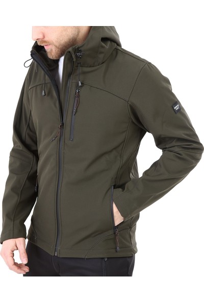 Ghassy Co.erkek Içi Polarlı Su ve Rüzgar Geçirmez Softshell Spor Mont Ghassy Co.erkek Içi Polarlı Su ve Rüzgar Geçirmez Softshell Spor Mont