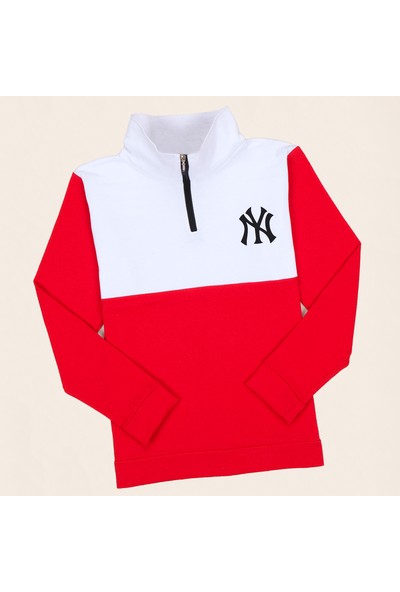 Trendypassion Kırmızı Fermuarlı Ny Sweat Trendypassion Kırmızı Fermuarlı Ny Sweat