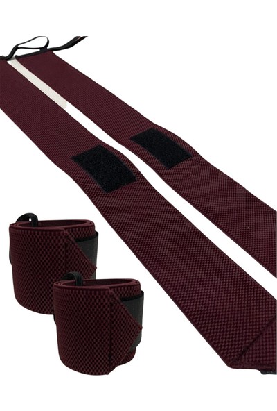 Remege Halter & Fitness & Crossfit Bilek Bandajı 50 cm x 6 cm