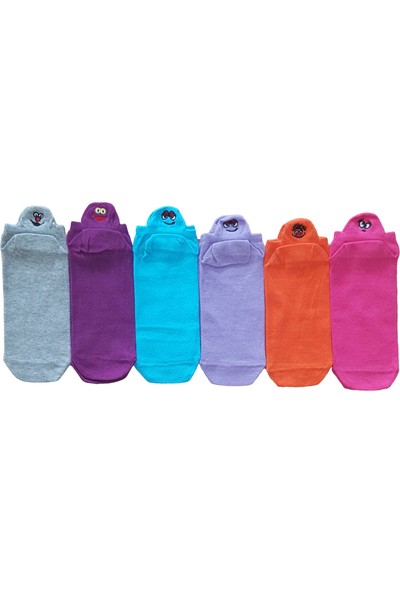 London Socks Emoji Desenli Unisex Soket Çorap Model 2