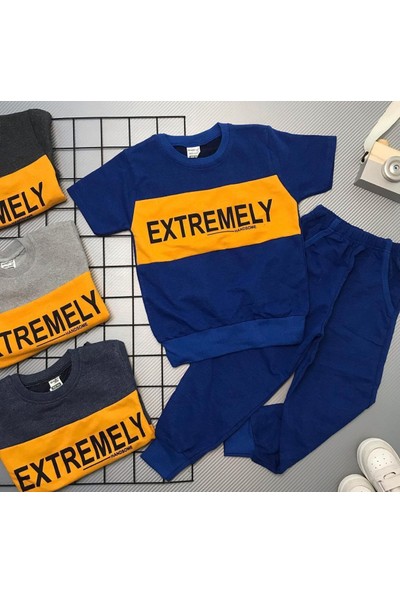 Memocan Life Erkek Çocuk Extremely Yazılı Al-Üst Takım