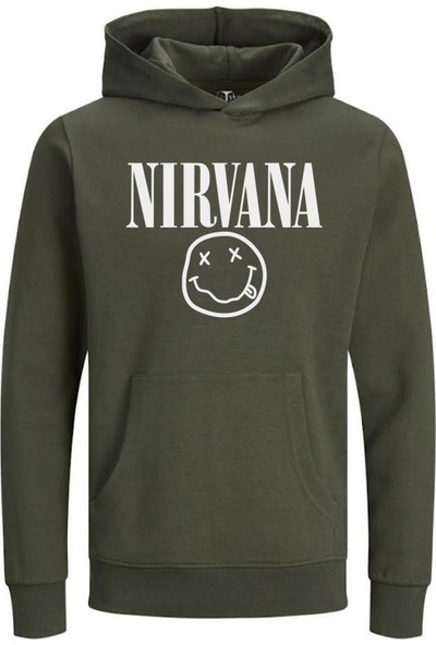 Tyke Nirvana Baskılı Unisex Sweatshirt