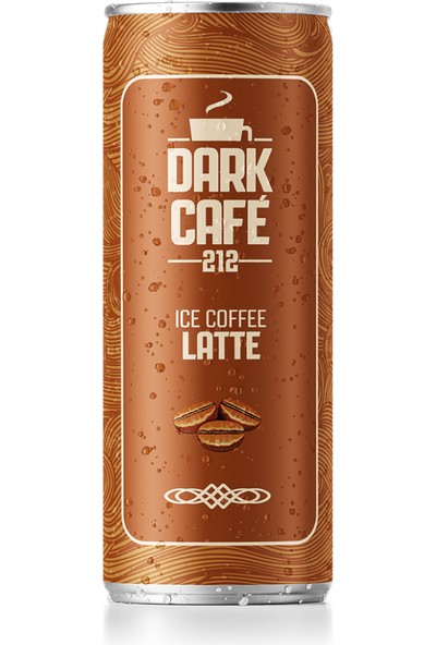 Dark Cafe Dark Coffee Ice Coffee Latte 12 x 250 ml Soğuk Kahve Dark Cafe Dark Coffee Ice Coffee Latte 12 x 250 ml Soğuk Kahve