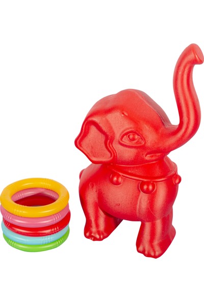 Bahçe Oyuncak Halka Atma Fil Figürlü Aktivite Oyuncak
