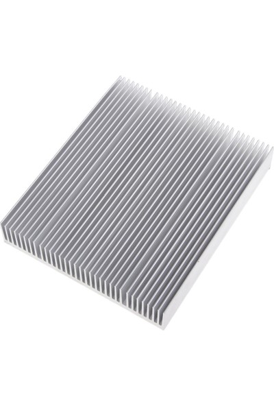1 Pack Alüminyum Isı Lavabo Soğutma Fin Cpu Ic LED Amp Için (120 * 102 * 20MM) # 4