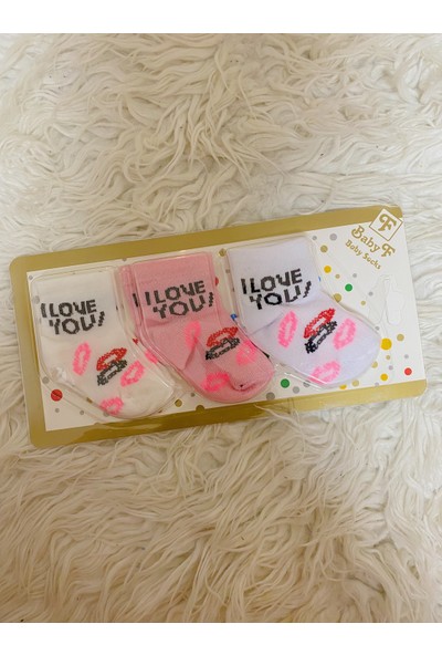 Danino 3 Lü Bebek Çorap Seti