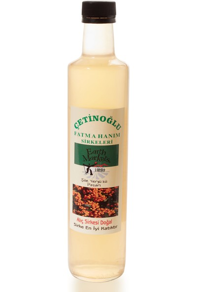Çetinoğlu Fatma Hanım Sirkeleri Alıç Sirkesi 500ML