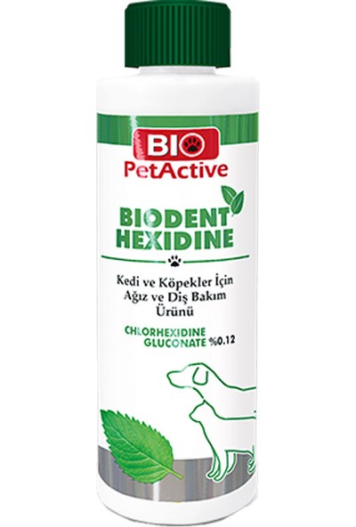 Biopetactive Bıodent Hexidine (Ağız ve Diş Bakım Ürünü) 250 ml