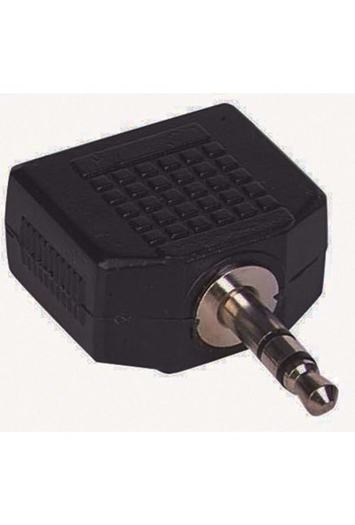 3.5 mm Stereo Erkek / 3.5 mm 2 Dişi Çevirici Jack 3.5 mm Stereo Erkek / 3.5 mm 2 Dişi Çevirici Jack