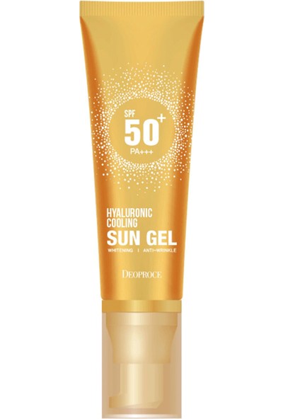 Hyaluronic Cooling Içerikli Nemlendirici Yatıştırıcı Yüksek Koruyuculu SPF50+ Pa+++ Multi Fonksiyonlu Güneş Koruma Jeli 50ML Hyaluronic Cooling Içerikli Nemlendirici Yatıştırıcı Yüksek Koruyuculu SPF50+ Pa+++ Multi Fonksiyonlu Güneş Koruma Jeli 50ML