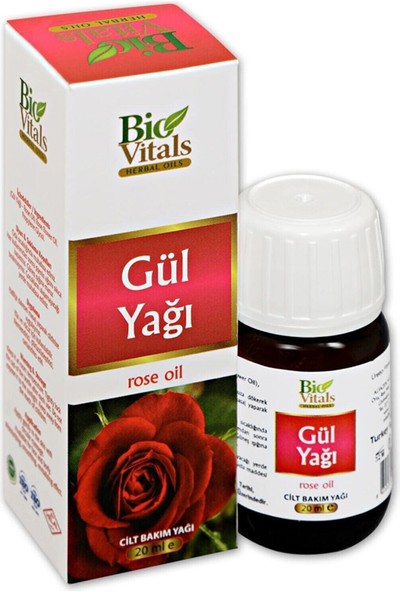Bio Vitals Gül Yağı 20ML Bio Vitals Gül Yağı 20ML