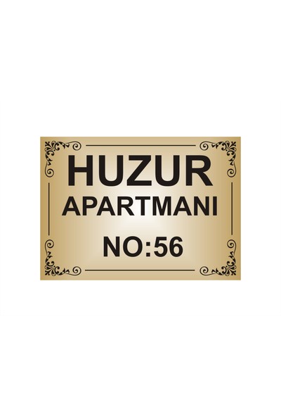 Apartman Isim Tabelası ,apartman Tabelası Apartman Girişi Isimliği ,( Altın Renkli Aliminyum Levha) Apartman Isim Tabelası ,apartman Tabelası Apartman Girişi Isimliği ,( Altın Renkli Aliminyum Levha)