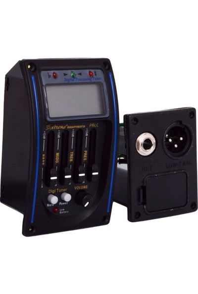 Extreme Preamp 4 Band Ekolayzırlı Akort Aletli Eşikaltı Prlc Extreme Preamp 4 Band Ekolayzırlı Akort Aletli Eşikaltı Prlc