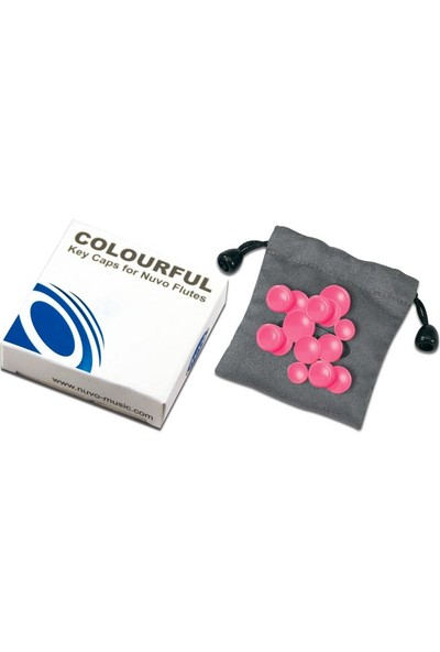 Nuvo Yan Flüt Aksesuar Nuvo Kapak Seti Pembe N220KCPK