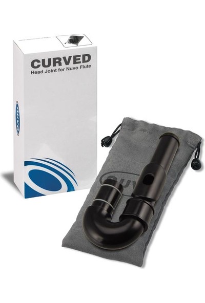 Nuvo Yan Flüt Aksesuar Nuvo Eğri Boyun Siyah N230CHBK