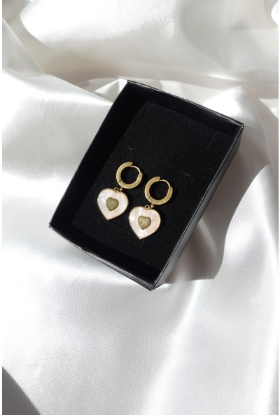 Hiya Accessory Çelik Kalpli Küpe Hiya Accessory Çelik Kalpli Küpe