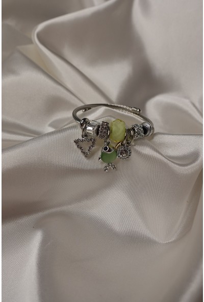 Hiya Accessory Pandora Bileklik Balık Detaylı Ayarlanabilir Boy