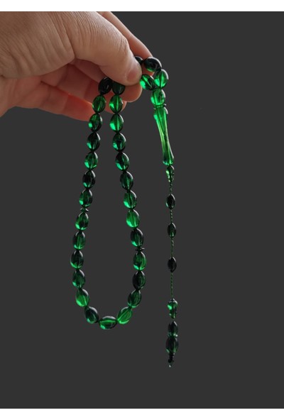 Atöyle Sanatım Arpa Kesim Toz Kehribar Tesbih