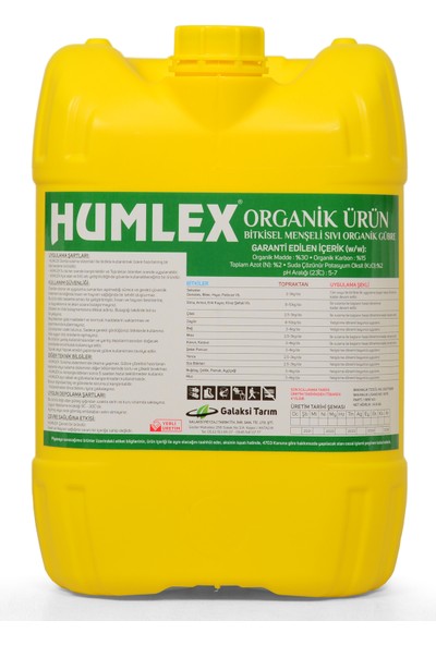 Galaksi Tarım Humlex Organik Gübre