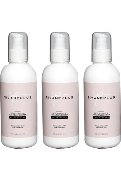 Sivane Plus Tüy Azaltıcı Krem 3'Lü 250 Ml Sivane Plus Tüy Azaltıcı Krem 3'Lü 250 Ml