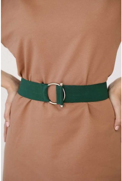 Halkal Tokalı Lastik Kemer