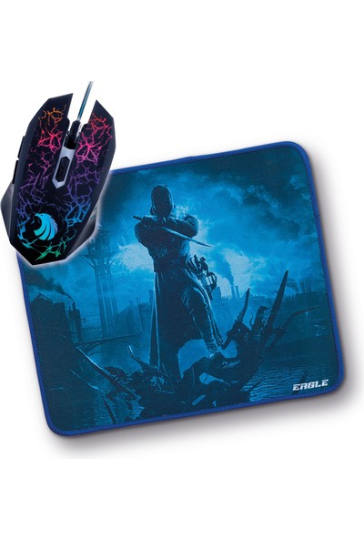 Polosmart PGM02 Gaming Mouse + Mouse Pad Polosmart PGM02 Gaming Mouse + Mouse Pad