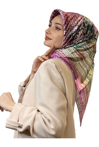 Aker Eşarp Pudra Eşarp