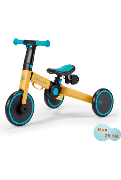 Kinderkraft 4trıke Üç Tekerlekli Bisiklet Primrose Yellow