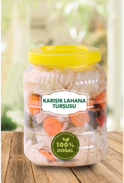 Karışık Lahana Turşusu (2 Kg)