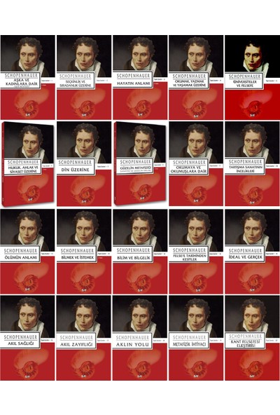 Say Yayınları Arthur Schopenhauer 20 Kitap Full Felsefe Seti Say Yayınları Arthur Schopenhauer 20 Kitap Full Felsefe Seti