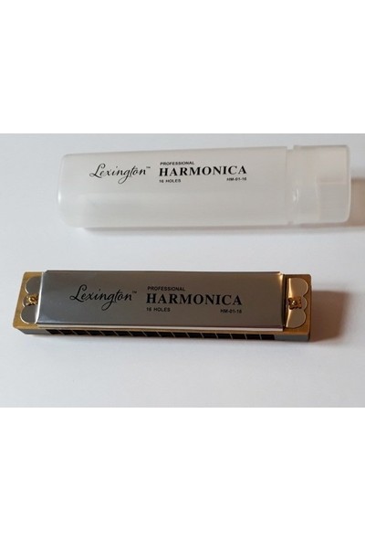 Cremonia HM0116 Mızıka 16 Delik Professıonal Harmonıca Şeffaf Kutulu Cremonia HM0116 Mızıka 16 Delik Professıonal Harmonıca Şeffaf Kutulu