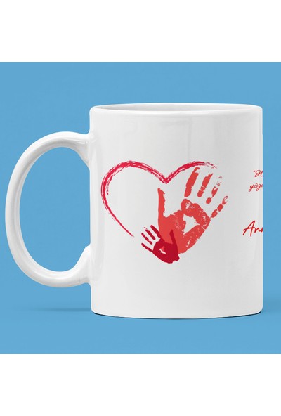 Anneler Günü Baskılı Kupa Bardak