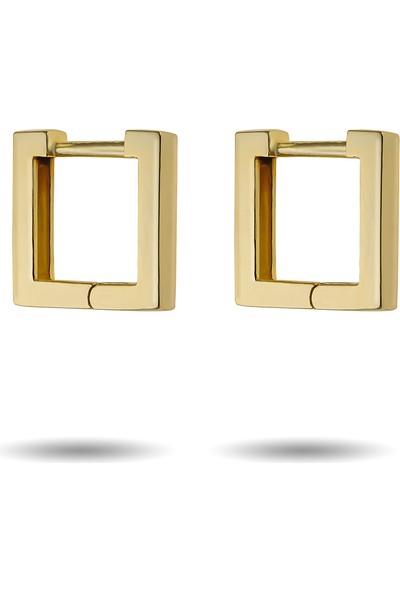 925 Ayar Gümüş Kare Küpe