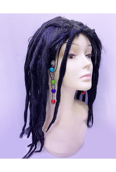 Joe Dreadlocks Boncuklu Rasta Peruk