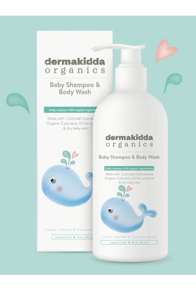 Dermakidda Organics Bebek ve Çocuk Şampuanı