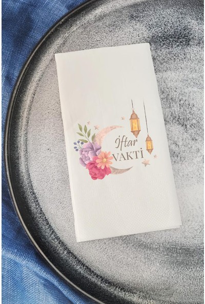 Pekshop Iftar Vakti Ramazan Konuşan Peçete Sunum Peçetesi Pekshop Iftar Vakti Ramazan Konuşan Peçete Sunum Peçetesi