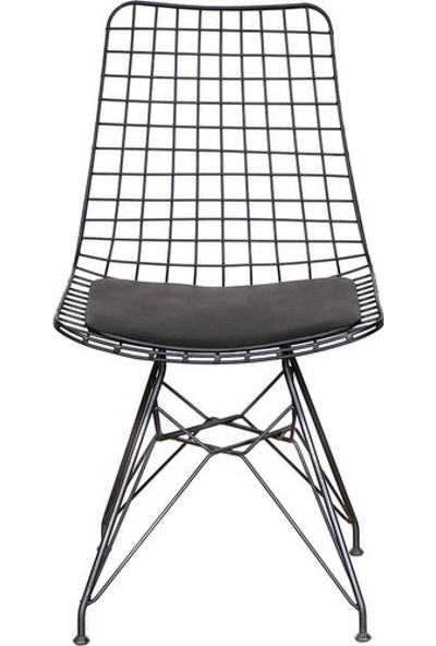Nur Metal Alara Tel Sandalye Tekli