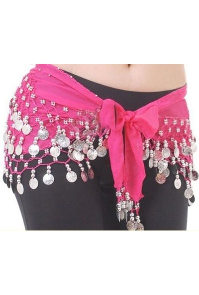 Pandoli Fuşya Pembe Renk Shakira Şakira Dansöz Oryantal Kemeri Pandoli Fuşya Pembe Renk Shakira Şakira Dansöz Oryantal Kemeri