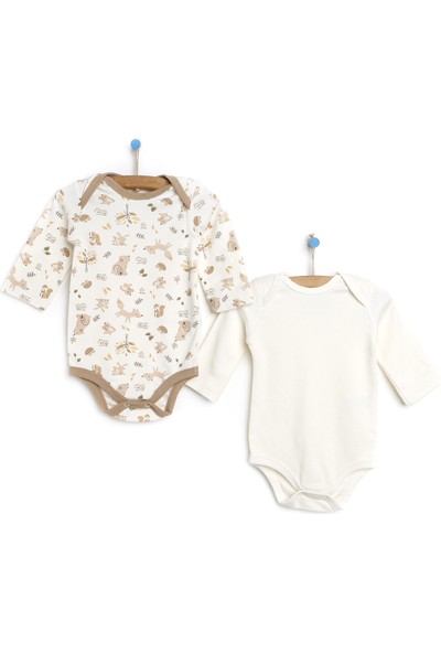 Midoser Hellobaby Organik 2li Uzun Kol Body