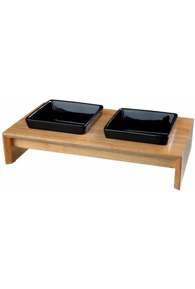 Trixie Mama Su Kabı Seti, 2x0,4lt, 36X19X7CM Trixie Mama Su Kabı Seti, 2x0,4lt, 36X19X7CM