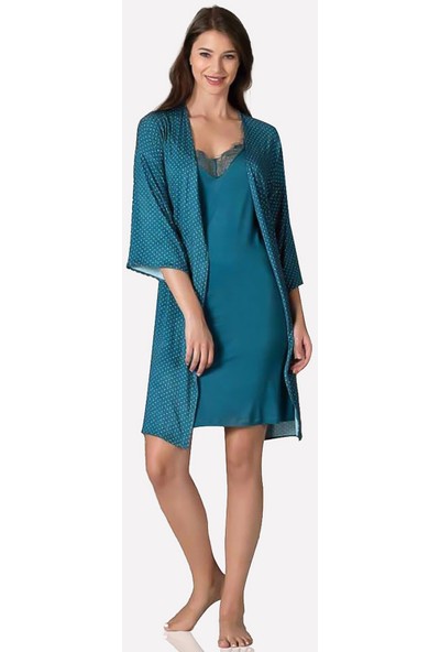 NBB Puantiyeli Gecelik Sabahlık Takımı