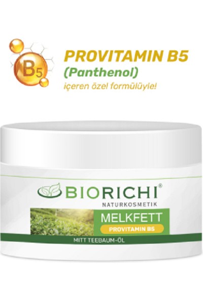 Biorichi Çay Ağacı Jel Krem 100ML Provitamin B5 Biorichi Çay Ağacı Jel Krem 100ML Provitamin B5