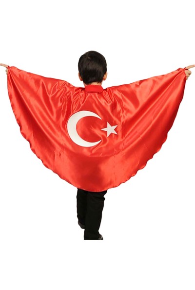 Starax Türk Bayrak Pelerin Gösteri Kostümü - 23 Nisan Kırmızı Ay Yıldız Bayrak Pelerin Türk Bayrak Pelerin Gösteri Kostümü Starax Türk Bayrak Pelerin Gösteri Kostümü - 23 Nisan Kırmızı Ay Yıldız Bayrak Pelerin Türk Bayrak Pelerin Gösteri Kostümü