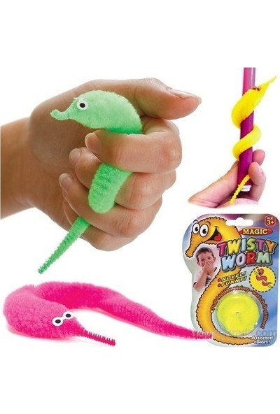 Çocuk Oyuncak Orijinale Yakın Sihirli Kurtcuk Magic Twisty Worm 5 Adet Çocuk Oyuncak Orijinale Yakın Sihirli Kurtcuk Magic Twisty Worm 5 Adet