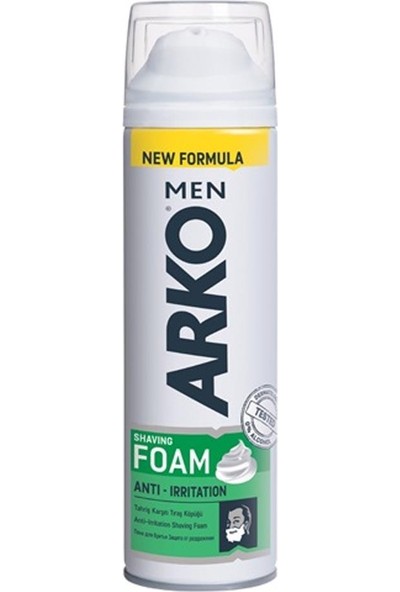 Arko Tıraş Köpüğü 200ML Antı-Irrıt x 6 Adet